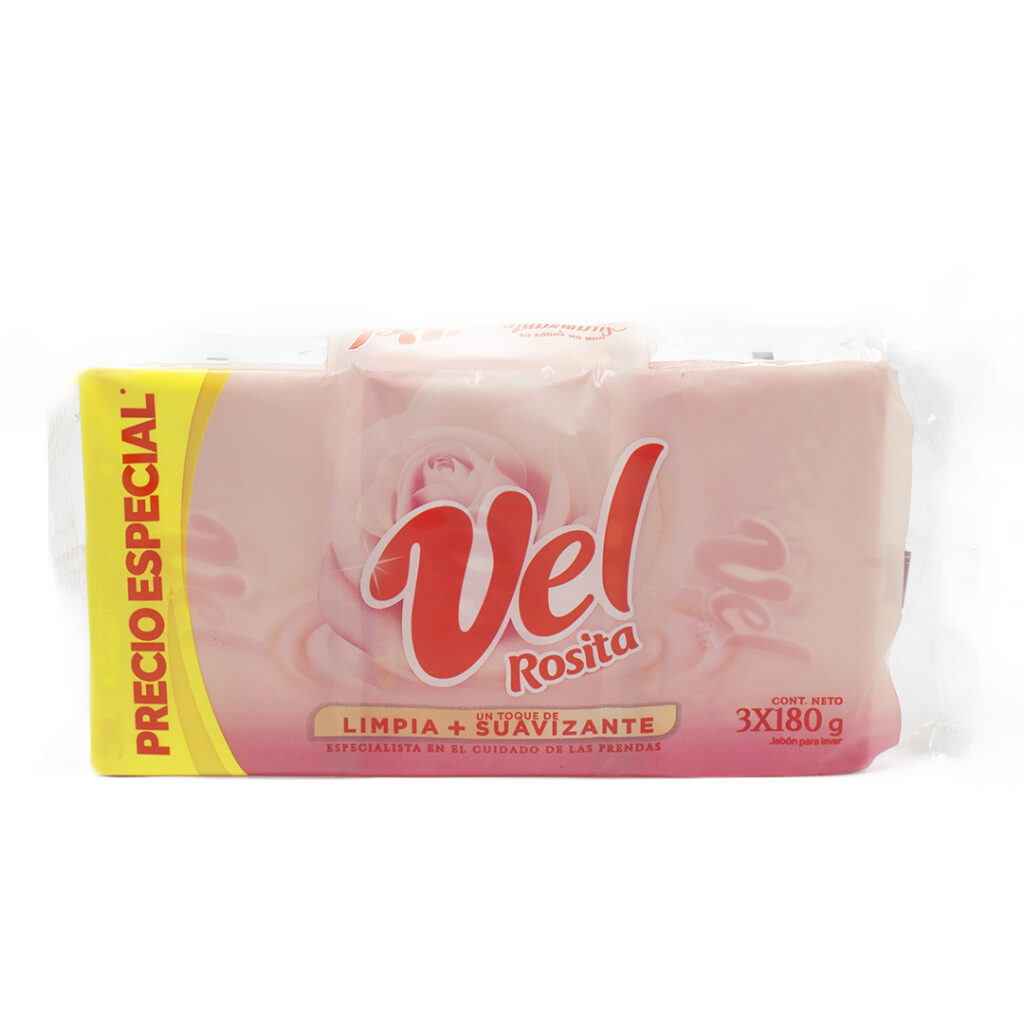 Jabón en Barra Vel Rosita x 180gr. Precio Especial x 3 Unds. - MercoYá